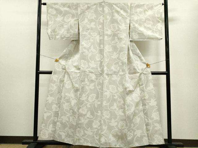 平和屋着物○本場大島紬 薩摩結城 吉祥文 正絹 逸品 未使用 CAAU9959vf