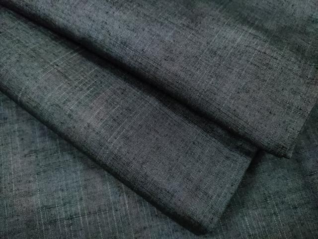 平和屋着物▽上質な紬　単衣　霞文　正絹　逸品　CAAV9494ze