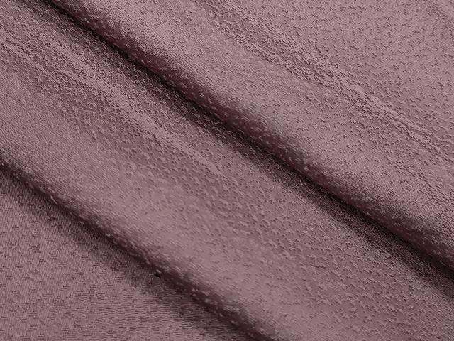 平和屋着物▽上質な色無地　単衣　霞吉祥地紋　鴇浅葱色　正絹　逸品　CAAV9506ze