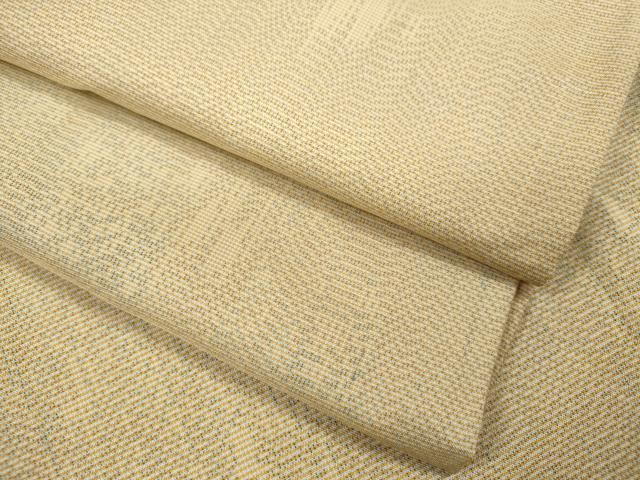 平和屋着物▽上質な紬　単衣　霞文　正絹　逸品　CAAV9529ze