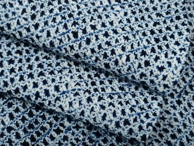 平和屋着物∴夏物　男性　浴衣　有松鳴海絞り　三浦絞り　綿　逸品　CAAW0839ng