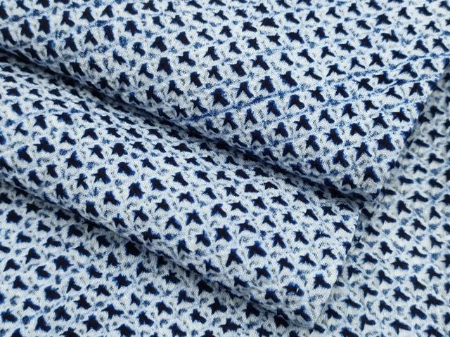 平和屋着物∴夏物　男性　浴衣　有松鳴海絞り　三浦絞り　綿　逸品　CAAW0969ng