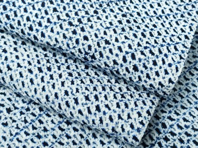 平和屋着物∴夏物　浴衣　有松鳴海絞り　三浦絞り　綿　逸品　CAAW1070ng