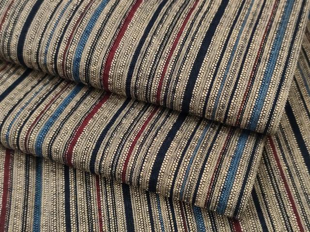 平和屋着物∴夏物　阿波しじら織　浴衣　縞　綿　逸品　CAAW1101ng