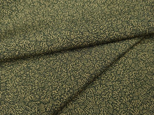 平和屋着物▽男性　江戸小紋　単衣　稲束ね小紋柄　正絹　逸品　CAAW2814ut