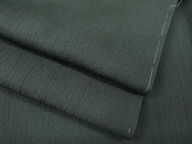 平和屋着物▽男性　お召　単衣　青鈍色　正絹　逸品　未使用　CAAW2829ut