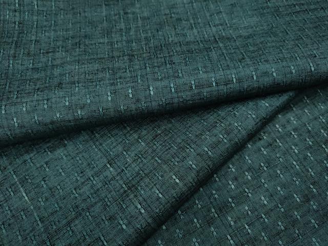 平和屋着物▽上質な紬　単衣　花織　霞文　正絹　逸品　CAAW2838ut