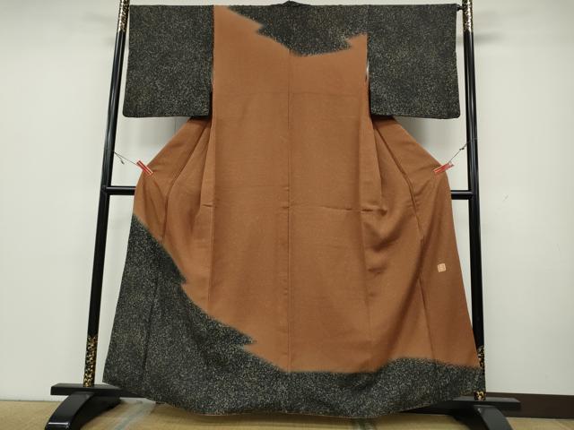 平和屋着物●ファッションデザイナー 花井幸子　訪問着　霞文　暈し染め　正絹　逸品　CAAW3182ut