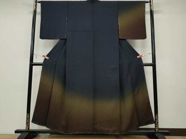 平和屋着物●訪問着　霞文　暈し染め　正絹　逸品　未使用　CAAW3190ut