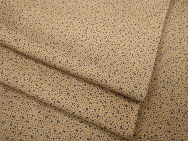 平和屋着物●上質な小紋　大小あられ　正絹　逸品　CAAW3191ut