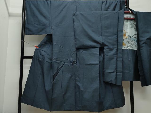 平和屋着物●男性　本場大島紬　アンサンブル　100亀甲　総詰め　正絹　逸品　CAAW3773vf