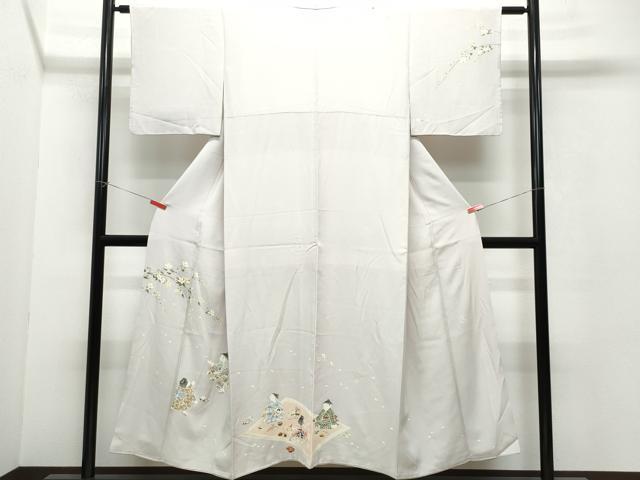 平和屋着物●訪問着　作家物　童子遊び　正絹　逸品　CAAW3781vf