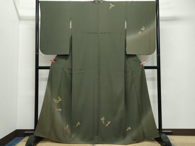 平和屋着物●訪問着　成り物　暈し染め　正絹　逸品　CAAW3983vf