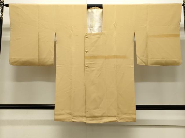 平和屋着物＃道行コート　刺繍　草木文　暈し染め　金糸　正絹　逸品　CAAW4853dy