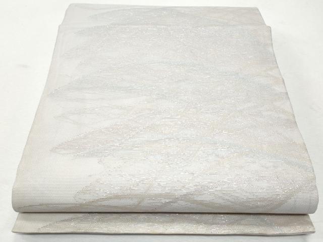 平和屋着物＊夏物　六通柄袋帯　芝草文　金糸　正絹　逸品　CAAW6988fb