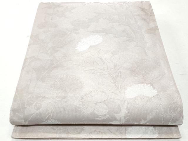 平和屋着物＊夏物　六通柄袋帯　薊　正絹　逸品　CAAW7028fb