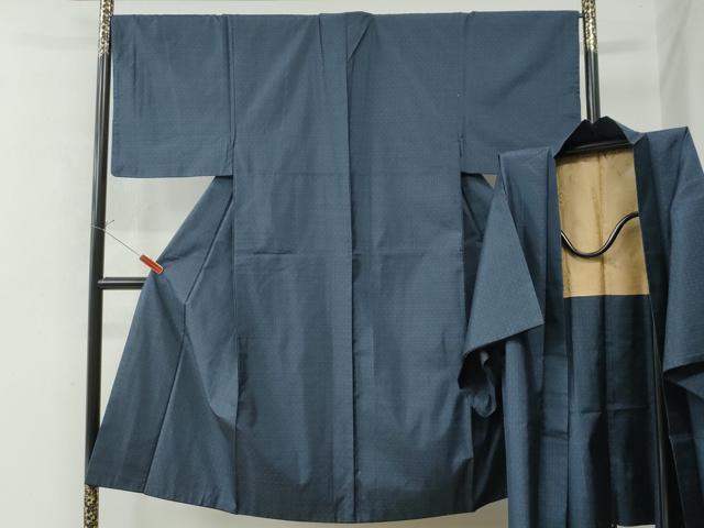 平和屋着物●男性　本場大島紬　アンサンブル　吉祥文　正絹　逸品　CAAW7201yc