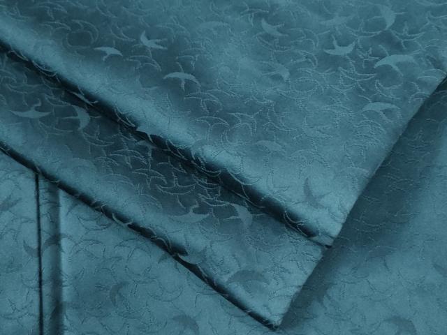 平和屋着物▽上質な色無地 単衣 芥子色 正絹 逸品 BAAS8278hv 平和