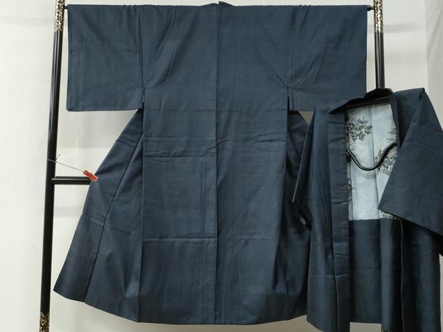 平和屋着物●男性　本場大島紬　アンサンブル　100亀甲　総詰め　正絹　逸品　CAAW7370yc