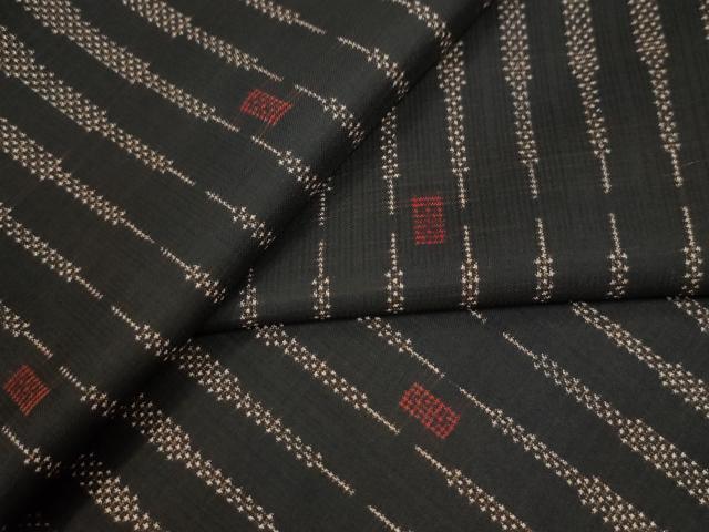 平和屋着物●本場大島紬　7マルキ　吉祥文　ますいわ屋扱い　正絹　逸品　CAAW7383yc