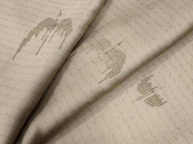 平和屋着物●上質な小紋　モール織　飛鳥文　正絹　逸品　CAAW7800yc