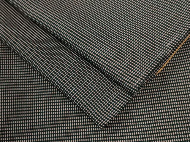 平和屋着物●上質な小紋　吉祥文　黒地　正絹　逸品　未使用　CAAW7824yc