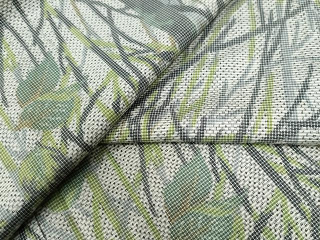 平和屋着物●上質な紬　草木文　三越扱い　正絹　逸品　CAAW7966yc