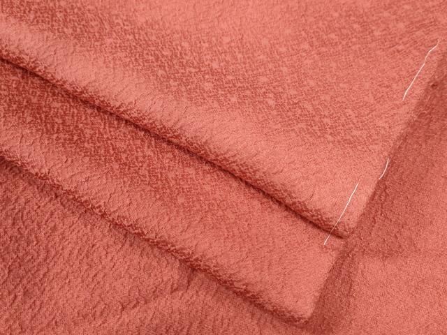 平和屋着物●上質な色無地　薄紅色　正絹　逸品　未使用　CAAW8008yc