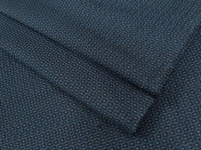 平和屋着物●男性　本場大島紬　80亀甲　総詰め　正絹　逸品　CAAW8124yc