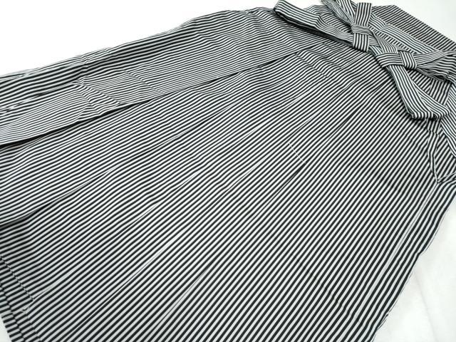 平和屋着物●男性　馬乗り袴　縞　正絹　逸品　CAAW8128yc