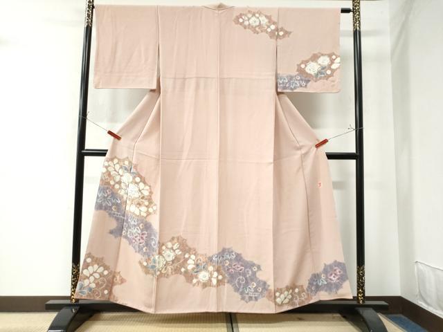 平和屋着物●十日町　名門　滝泰謹製　訪問着　辻が花　手描き　正絹　逸品　CAAW8258yc