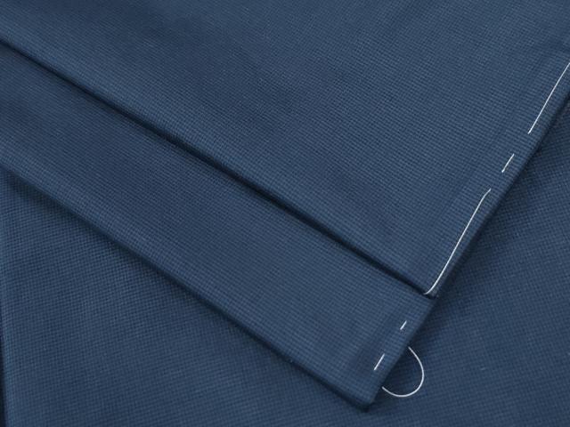 平和屋着物●本場大島紬　格子柄　正絹　逸品　未使用　CAAW8356yc