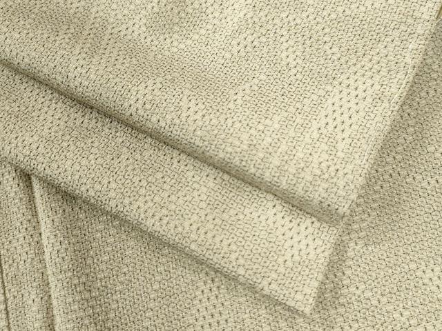 平和屋着物●本塩沢　110亀甲　吉祥文　正絹　逸品　CAAW8411yc