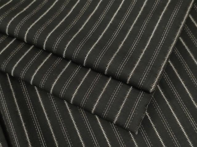 平和屋着物●本場大島紬　間道　正絹　逸品　CAAW8417yc