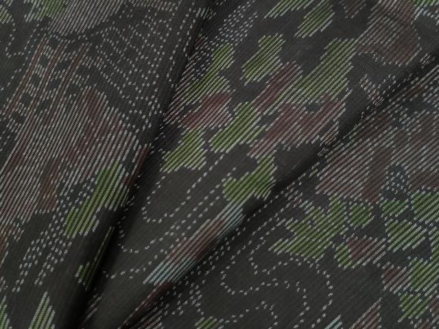 平和屋着物●本場大島紬　御所解文　正絹　逸品　CAAW8542yc