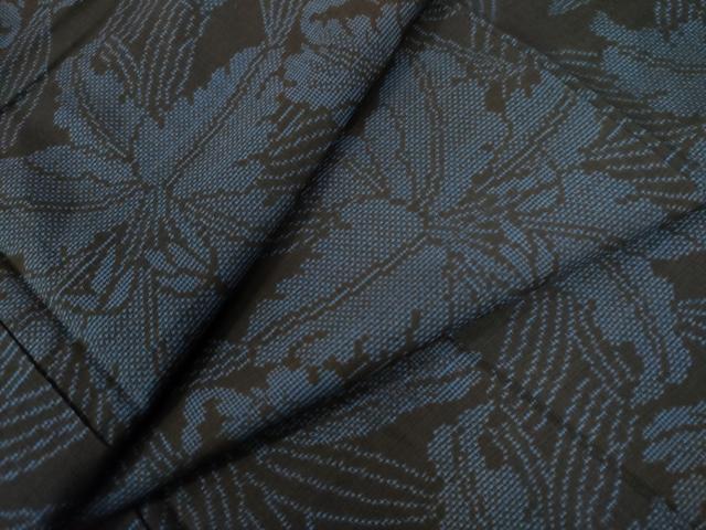 平和屋着物●本場大島紬　9マルキ　百合　正絹　逸品　未使用　CAAW8566yc