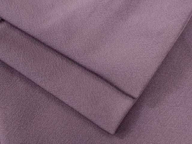 平和屋着物●上質な色無地　江戸紫色　正絹　逸品　CAAW8568yc