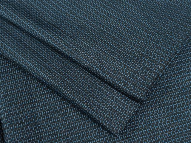 平和屋着物●男性　本場大島紬　100亀甲　総詰め　正絹　逸品　CAAW8599yc