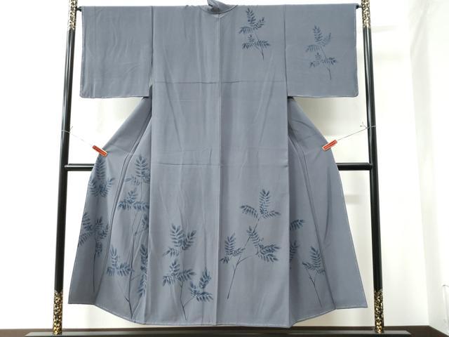 平和屋着物●訪問着　枝花文　正絹　逸品　CAAW8641yc