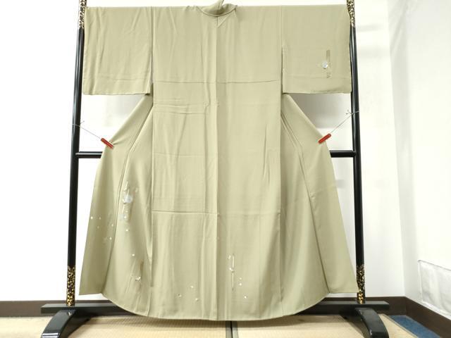 平和屋着物●訪問着　短冊瓢箪舞花弁　蛍暈し　金彩　正絹　逸品　未使用　CAAW8732yc