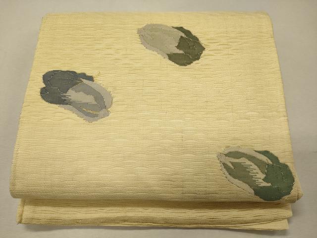 平和屋着物＊夏物　全通柄袋帯　成り物　金糸　正絹　逸品　CAAW9014oy