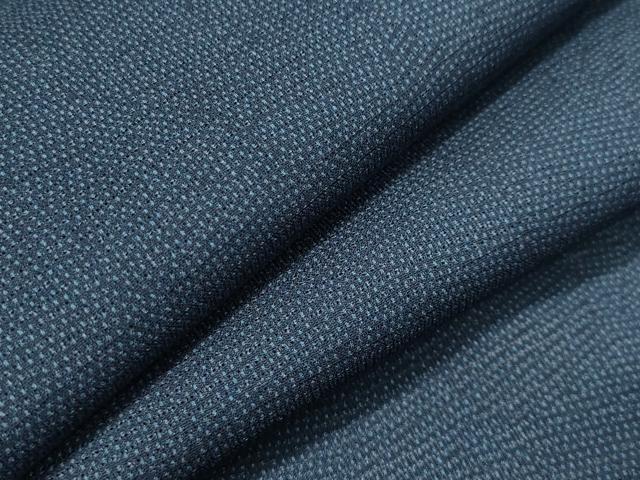 平和屋着物＊夏物　江戸小紋　絽　鮫小紋柄　正絹　逸品　CAAW9954gh