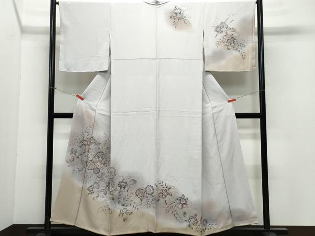 平和屋着物●訪問着　辻が花　暈し染め　正絹　逸品　CAAX0821vf