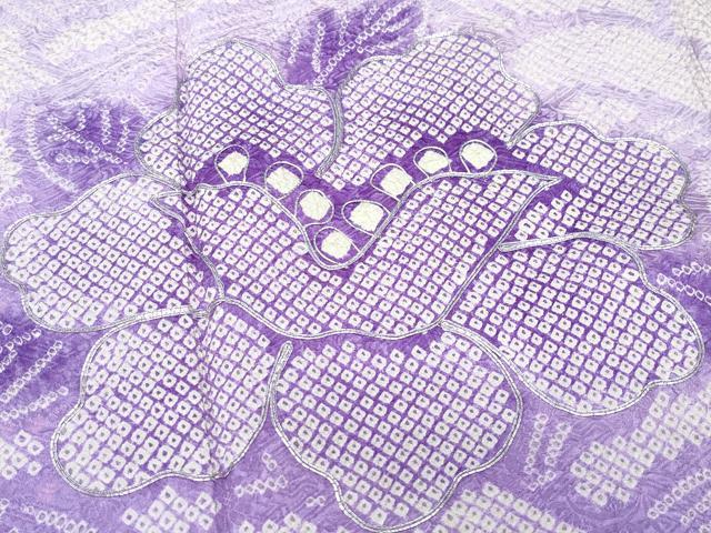 平和屋着物○豪華振袖 総絞り 駒刺繍 牡丹 正絹 逸品 CAAX0859vf