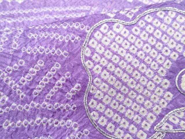 平和屋着物○豪華振袖 総絞り 駒刺繍 牡丹 正絹 逸品 CAAX0859vf