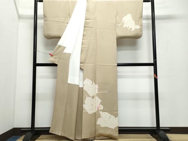 平和屋着物○訪問着 椿 高島屋扱い 正絹 逸品 CAAX0899vf