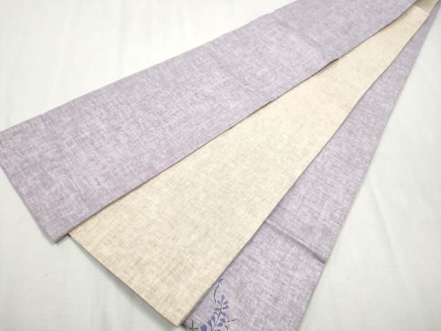 平和屋着物●両面　半幅帯　霞文　CAAX1535hy