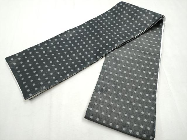 平和屋着物○両面 半幅帯 カトレア 金銀糸 CAAX1536hy