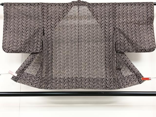 平和屋着物▽スリーシーズン　春夏秋　塵除け　羽織　総レース　草花文　正絹　逸品　CAAX2455xi