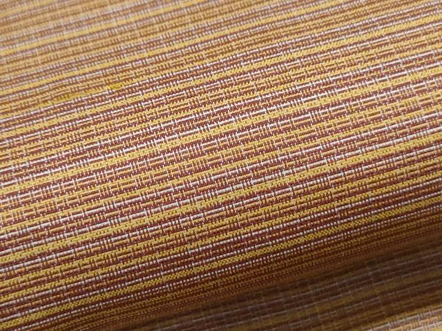 平和屋着物○男性 紬 格子文 正絹 逸品 CAAX3068th